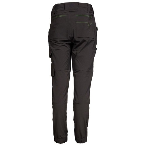 Apache Yellowknife Black Slim Fit Stretch Work Trousers